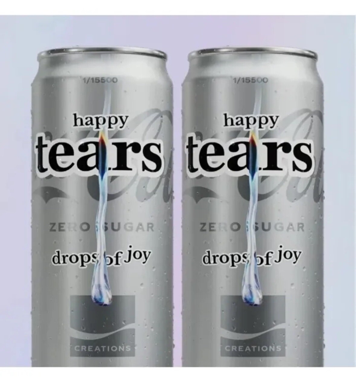 Coca-Cola Happy Tears Zero Sugar Hype Kit TikTok Limited Edition Coca ...