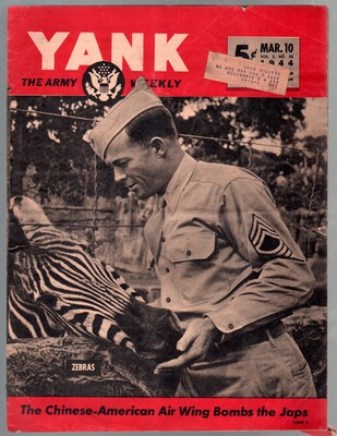 MAG: Yank 3/10/1944-Army Weekly-early Sad Sack cartoon-Gale Storm ...