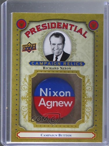 2020 Upper Deck Presidential Weekly Packs Richard Nixon Spiro Agnew #CR ...