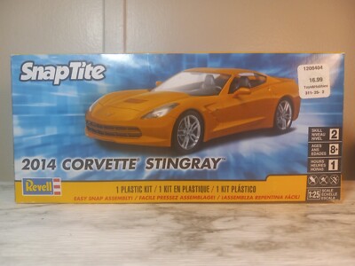 Snap Tite 2014 Corvette Stingray Model Car Kit- 1:25 Scale by Revell ...