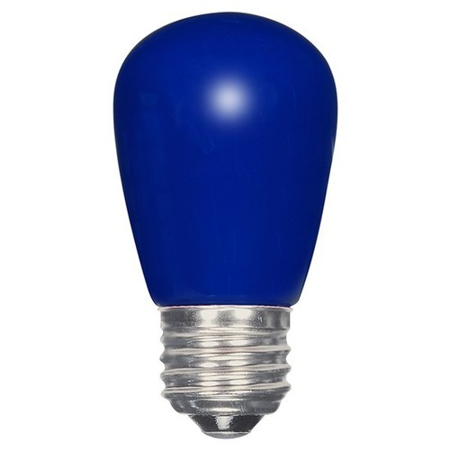 1.4w S14 LED 120v Ceramic Blue E26 Medium base 45923091728| eBay