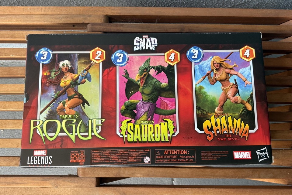 Marvel Legends Gamerverse Savage Land 3-Pack SDCC 2025 Brand New | eBay