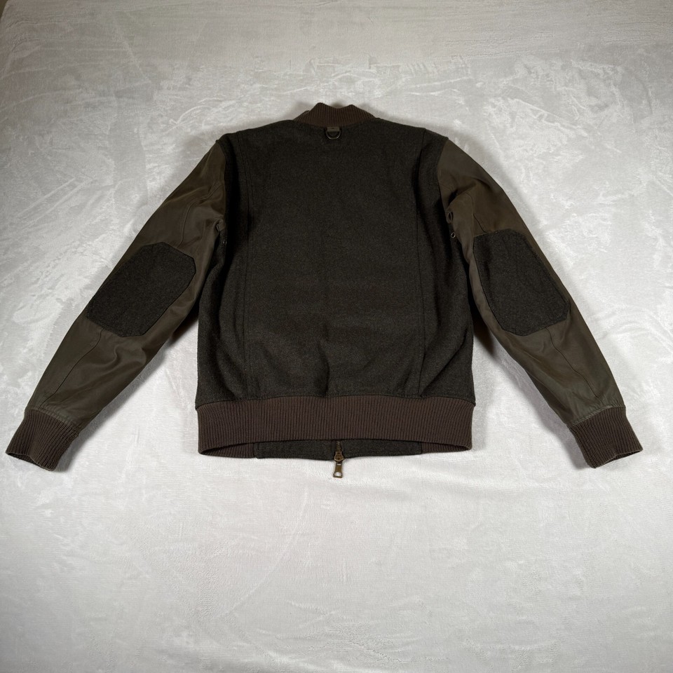 Mango Man Bomber Jacket Size XS Casual Full Zip Snap Closure Brown | eBay