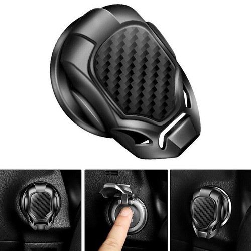 Universal Car Engine Start Stop Push Button Switch Trim Cover Cap ...