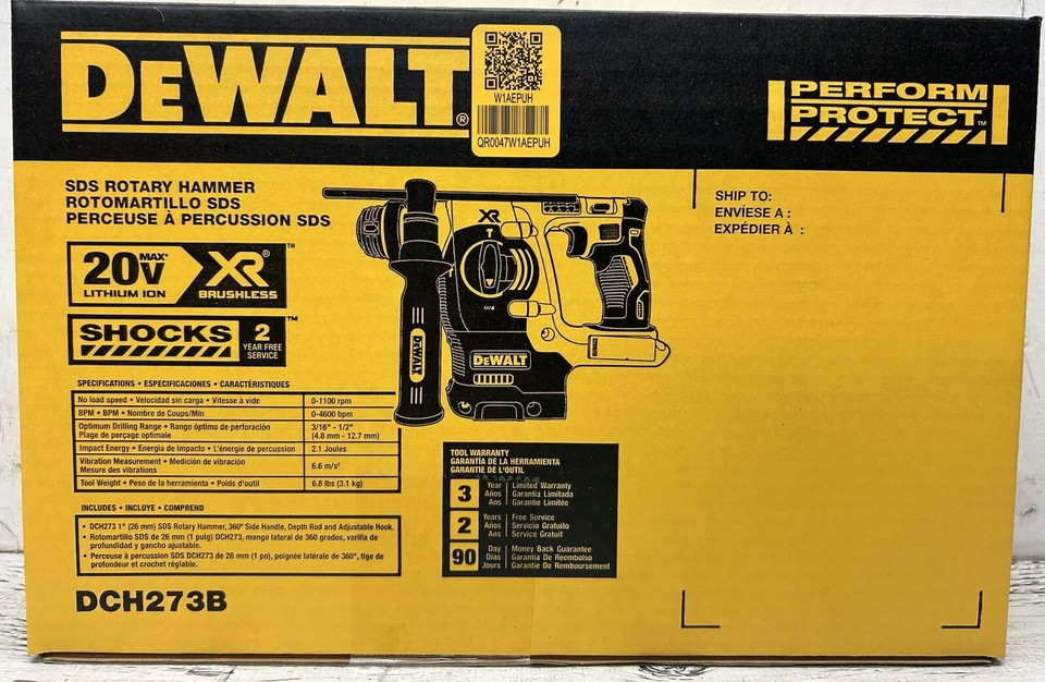 DCH273b Dewalt 20v SDS Rotary Hammer Drill | eBay