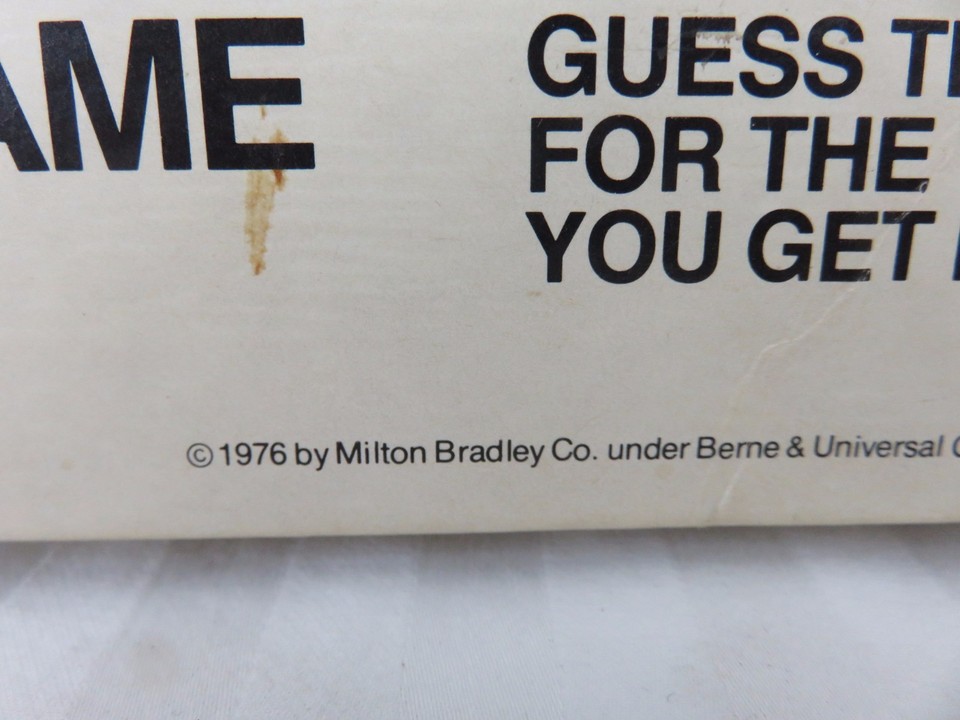 Vintage Milton Bradley Hangman Game Vincent Price on the Cover 1976 NOT ...