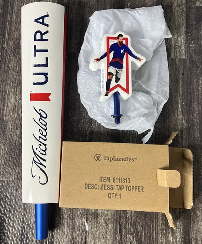 Michelob Ultra 12 inch Topper Beer Keg Tap Handle Messi Topper | eBay