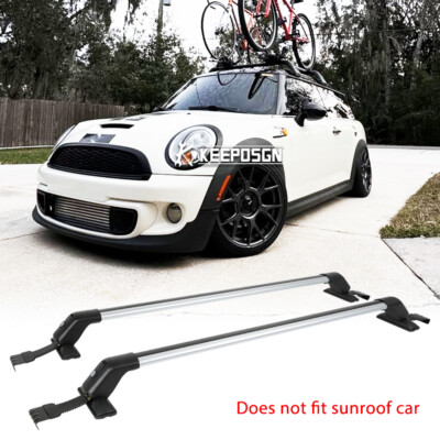 For Mini Clubman R55 / S R52 R53 Bare Roof Rack Crossbars Luggage Cargo ...