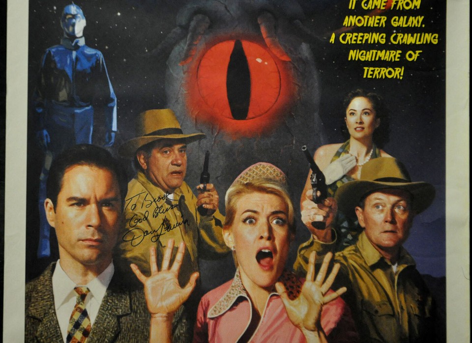 ALIEN TRESPASS 2009 ORIG 27X40 SIGNED MOVIE POSTER ERIC McCORMACK ...