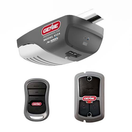 Genie 4124 DC Garage Door Opener Pro 7' or 8' Chain Belt Drive 2 ...