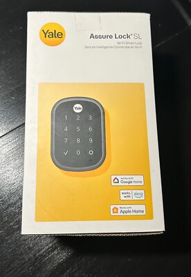 NEW Yale Assure Lock SL Key Touchscreen Keypad Smart Lock YRD256-CBA ...