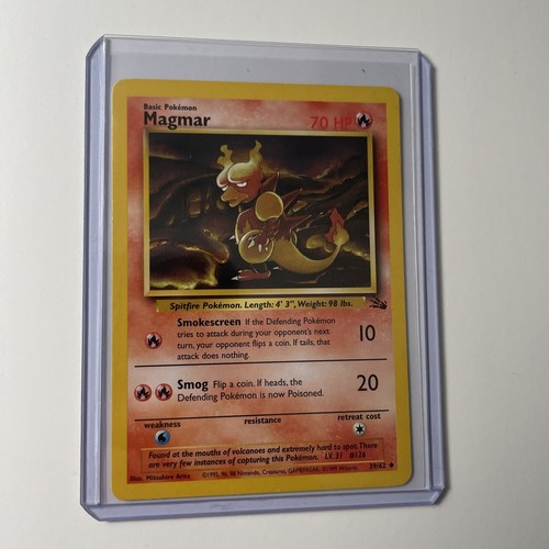 Magmar 39/62 Uncommon Fossil Pokemon Card WOTC MP-HP | eBay