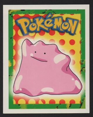 DITTO STICKER #132 POKEMON SERIE 1 COLLECTION MERLIN 1999 | eBay