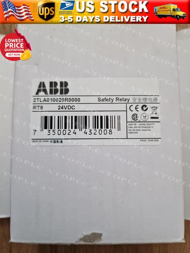 NEW ABB 2TLA010029R0000 SAFETY RELAY RT9 24VDC FREE SHIPPING | eBay