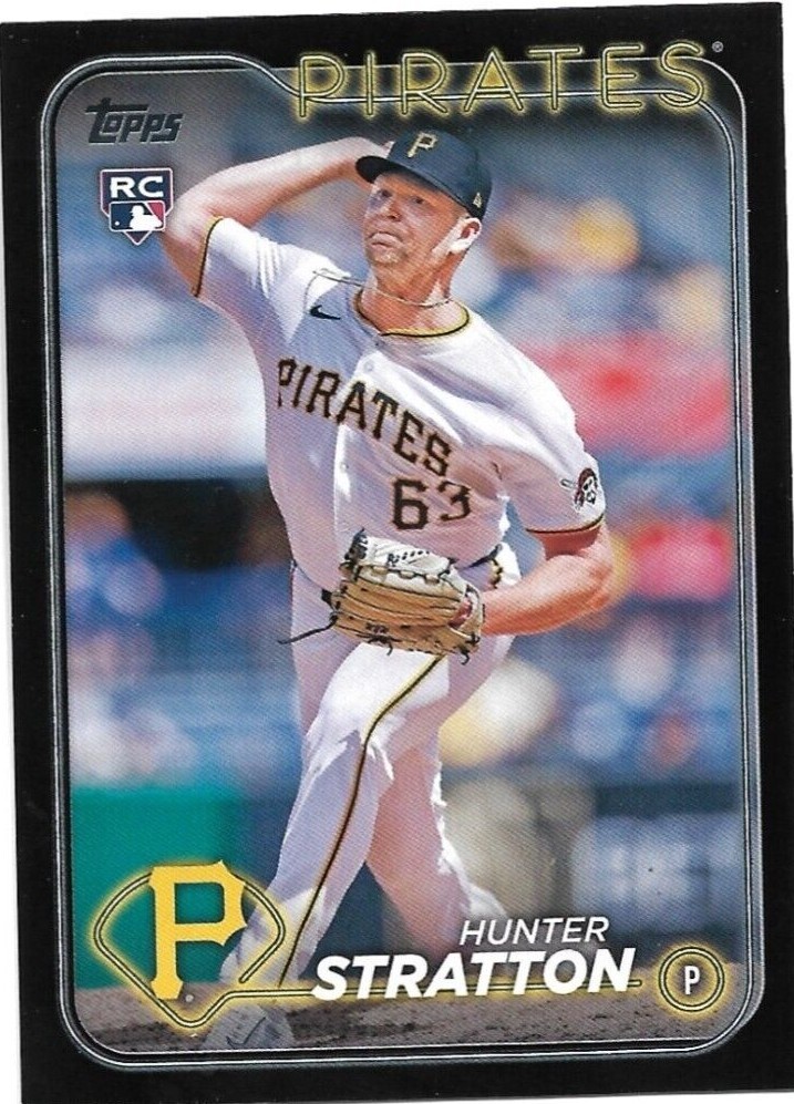 2024 Topps Update Series - Hunter Stratton #US348 Black /74 (RC) for ...