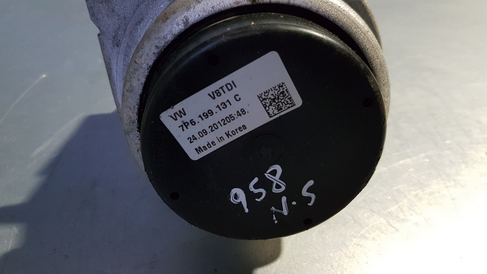 PORSCHE CAYENNE S 958 V8 4.2 DIESEL AUTOMATIC 2013 LEFT ENGINE MOUNT ...