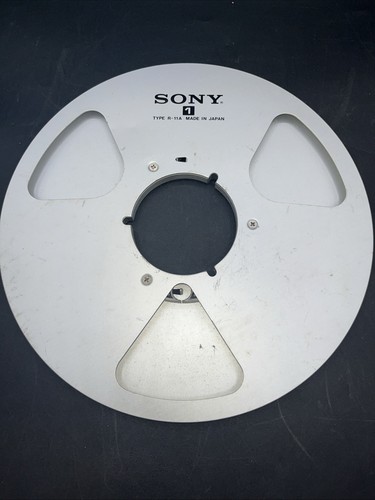 Sony Type R-11A Metal Aluminum Empty Reel Vintage 10.5” from JAPAN | eBay