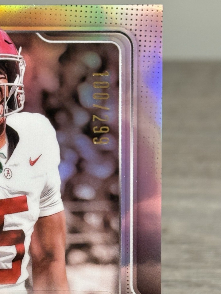 2025 Bowman University Chrome - Refractor Autograph /299 Germie Bernard ...