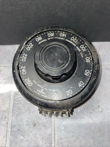 General Radio Company 230 v Input 4 a 50-60 Variac, Autotransform | eBay