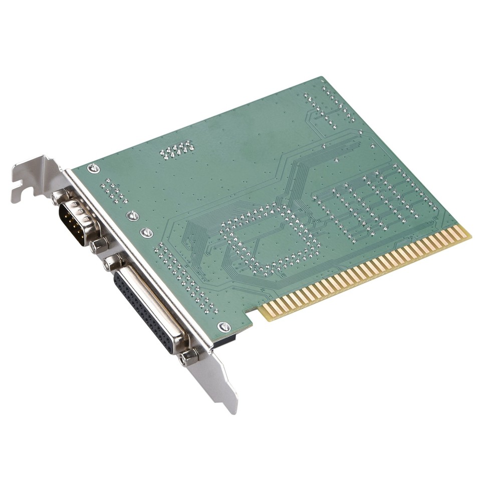 ISA RS232 Serial and Parallel Port Expansion Card COM1 COM2 LPT Card PC ...