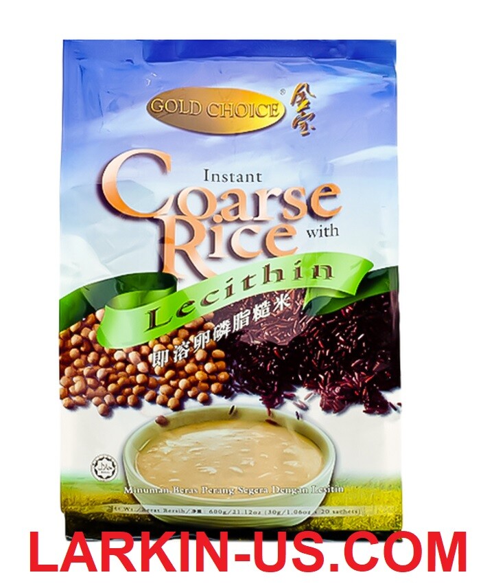 3 PACKS Gold Choice Instant Coarse Rice With Lecithin (15 Sachets) | eBay