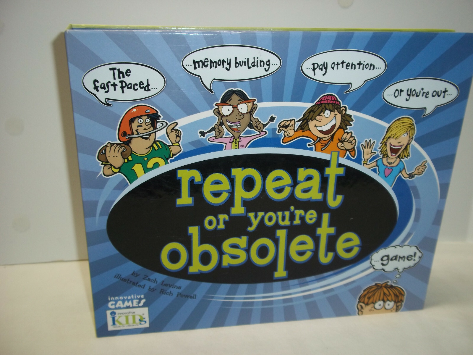 Innovative Kids Repeat Or You're Obsolete Game Zach Levins Rich Powell ...