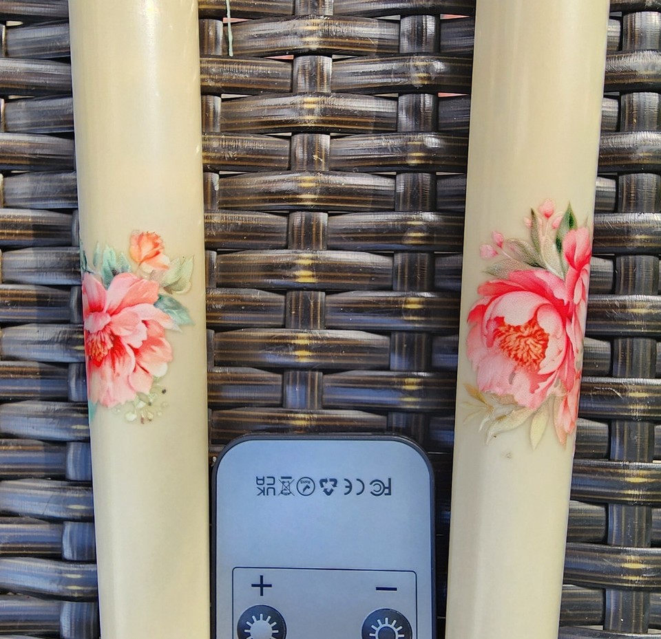 Vintage Avon Lead Crystal Hummingbird Candlestick Holders W/2 LED ...