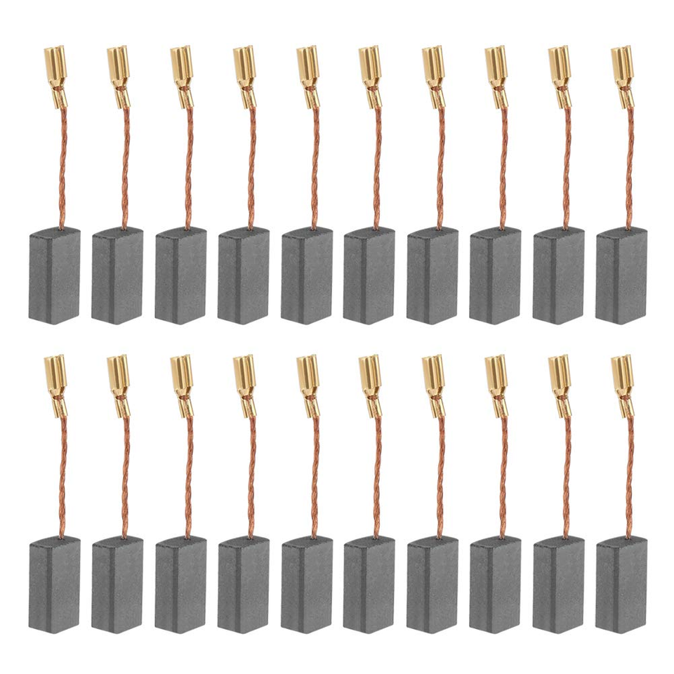 Carbon Motor Brushes 20PCS Electric Motor Brushes by Size, Electric ...