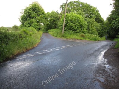 Photo 6x4 North Shian junction Meeting of two very minor roads. c2009 ...