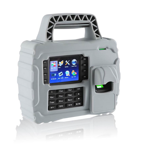ZKTeco S922 ID/WIFI/ADMS Biometric Mobile Time Attendance Battery 7600 ...