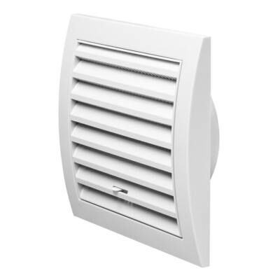 Air Vent Grille with Adjustable Shutter Ducting Ventilation Cover Duct ...