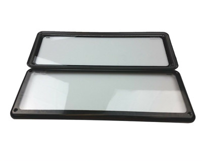 LICENSE REGO PLATE COVERS PREMIUM SUIT 6 DIGIT ALL STATES 372MMX134MM ...