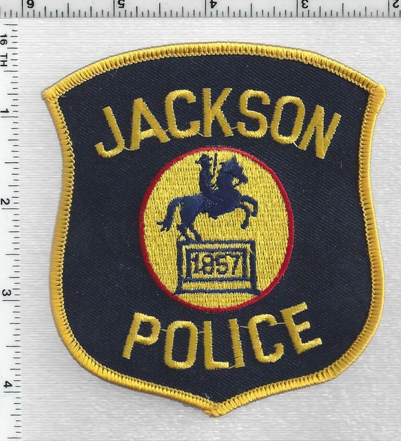 Jackson Police (Michigan) 1st Issue Shoulder Patch | eBay