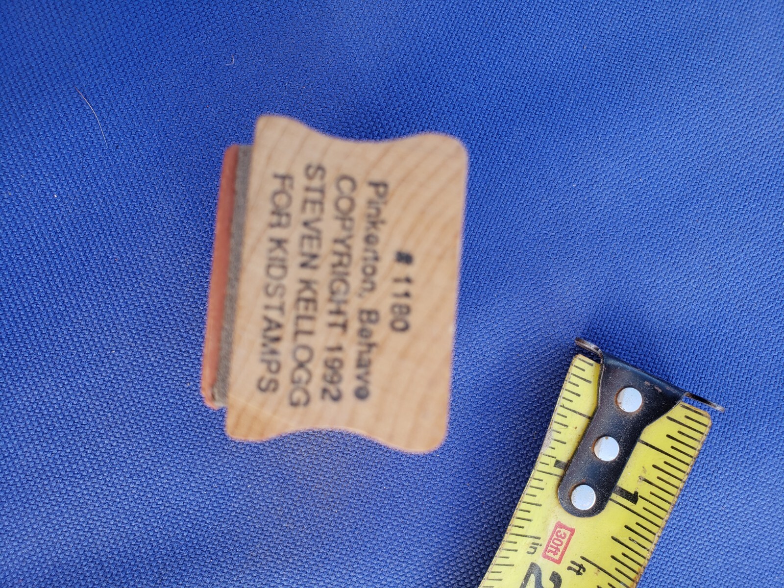 1992 KIdstamps Steven Kellogg 1180 Pinkerton Behave rubber stamp | eBay