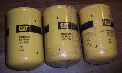 3 CATERPILLAR 144-6691 8T7478 HYDRAULIC FILTER ELEMENT CAT 1446691 8T ...