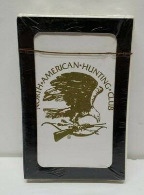 Vintage North American Hunting Club Deck Of Playing Cards SEALED NIP | eBay