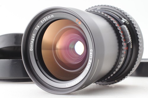 [MINT w/hood] Hasselblad Carl Zeiss T* Distagon C 50mm F/4 Black Lens ...