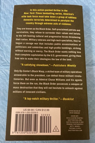 Tom Clancy's Op-center: the Black Order: A Novel by Jeff Rovin ...