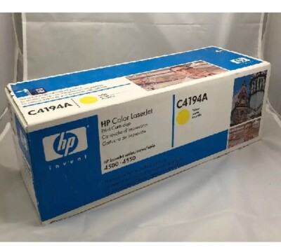 HP Laserjet 640A Yellow Toner in Retail Packaging (C4194A) | eBay