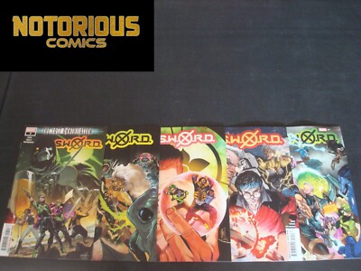 Sword 7 8 9 10 11 Complete Annihilation Comic Lot Set Marvel Ewing ...