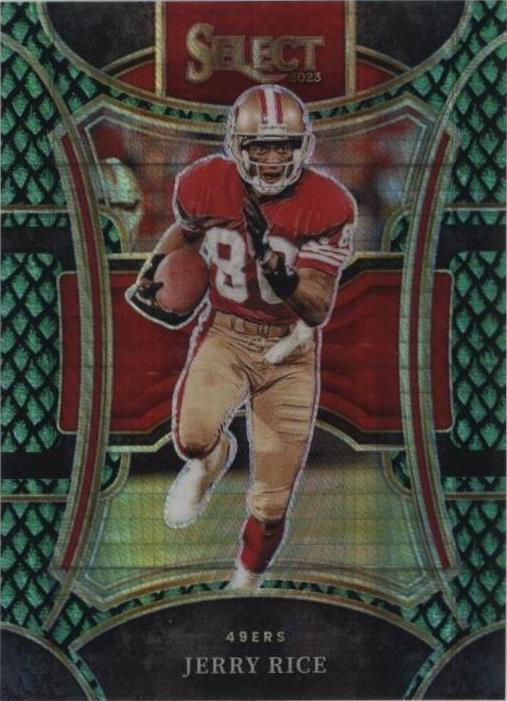 2023 Panini Select - Suite Level Jerry Rice #484 Dragon Scale Prizm /70 ...