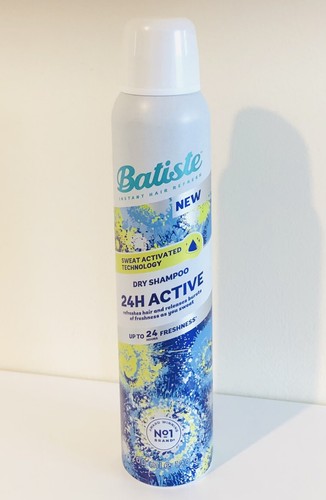 Batiste Refresh 24H Active Dry Shampoo for Hair Absorbs Sweat Full Size ...