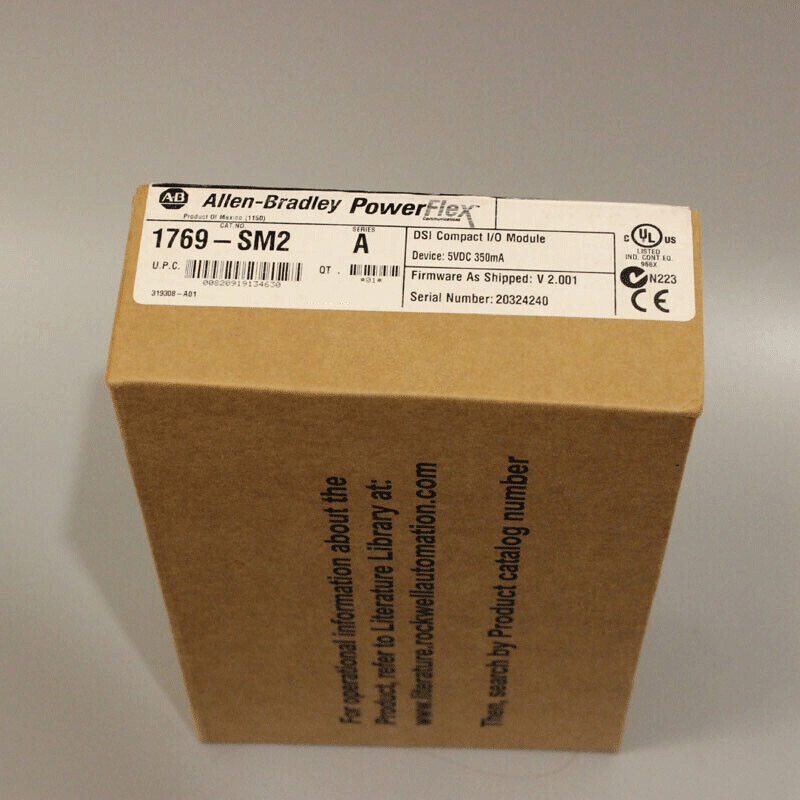 Factory Sealed AB 1769-SM2 SER A Compact I/O DSI/Modb Module 1769SM2 US ...