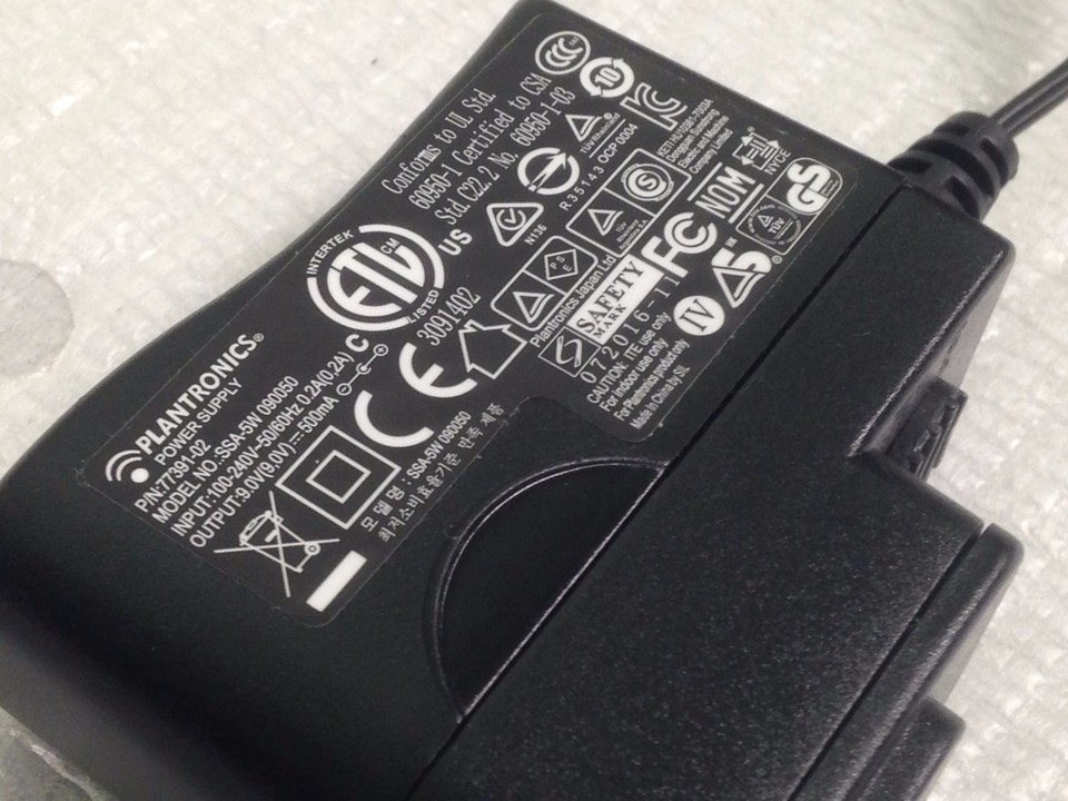 PLANTRONICS AC Wall Adapter for CS55 CS60 CS70N CS351N & CS361N | eBay