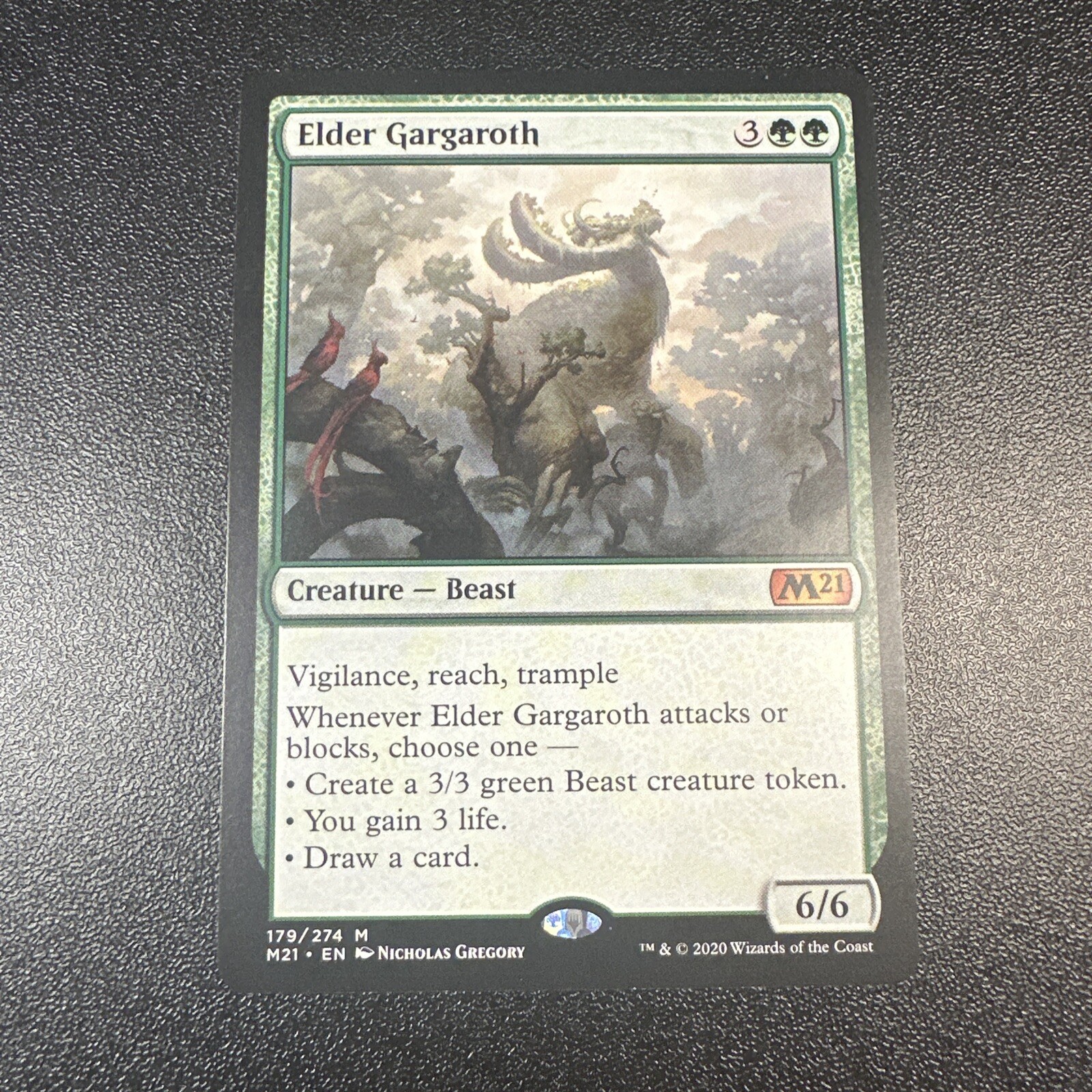 MTG Elder Gargaroth Core Set 2021 179/274 Regular Mythic Rare NM JL | eBay