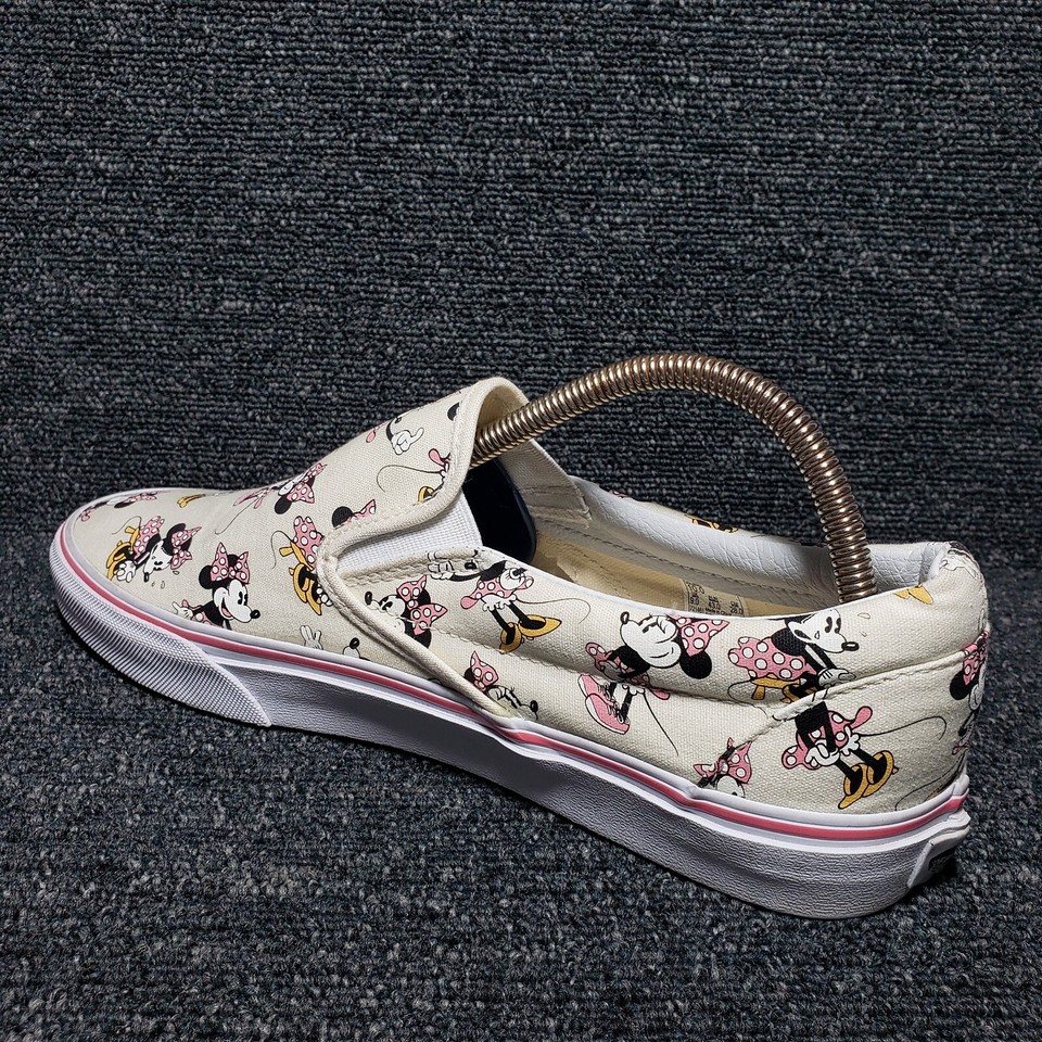 Vans x Disney Mens Size 10 Minnie Mouse Slip On "Young at Heart" Shoes ...