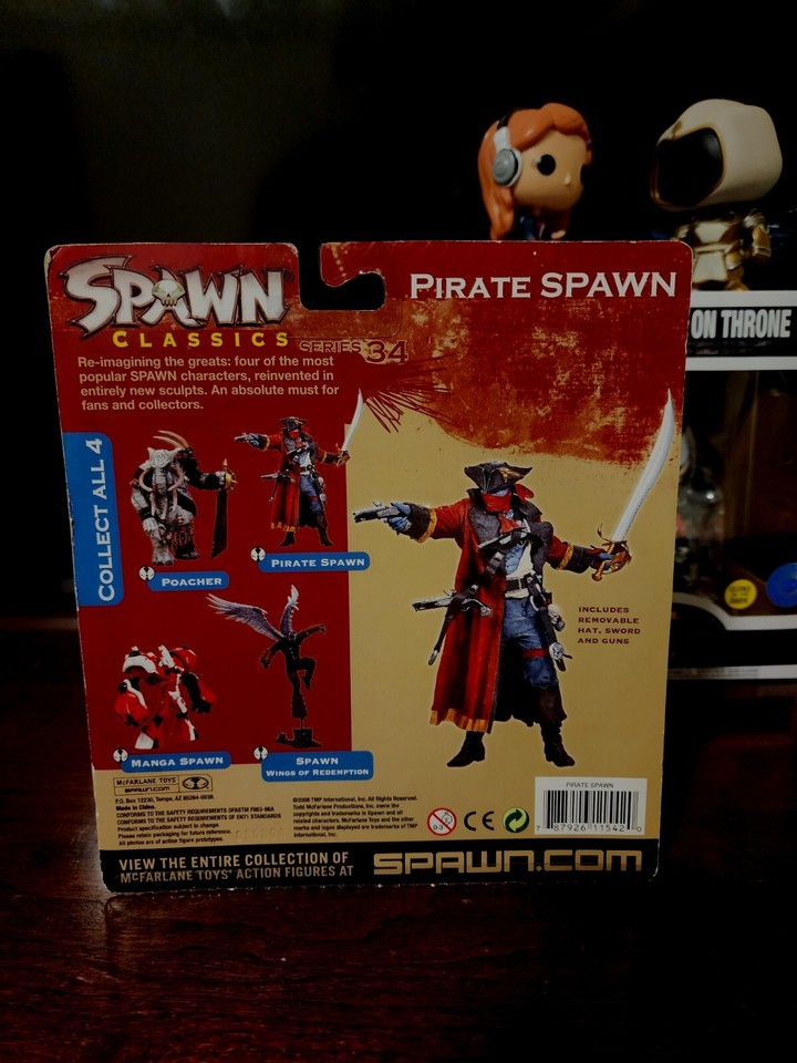 McFarlane Toys Spawn Classics Series 34 Pirate Spawn New Sealed | eBay