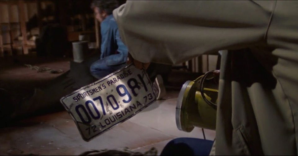 JAWS 50th ANNIVERSARY | Shark Autopsy Scene Metal Stamped Prop License ...