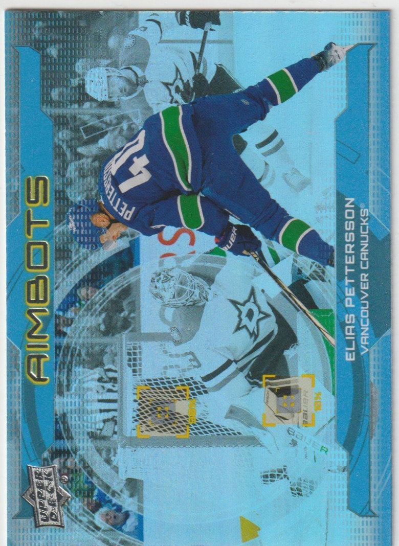 2024-25 Upper Deck Aimbot #AB5 Elias Pettersson | eBay