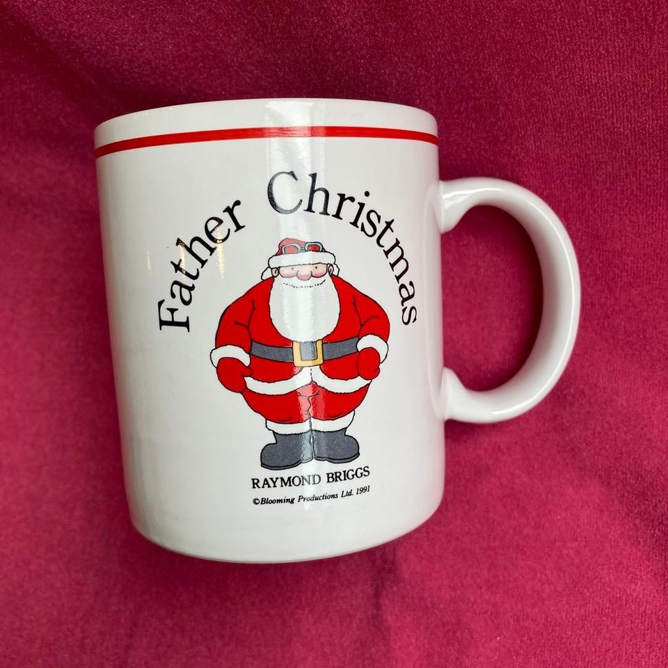 The Snowman Raymond Briggs Candy Jar Father Christmas Mug Set Vintage ...